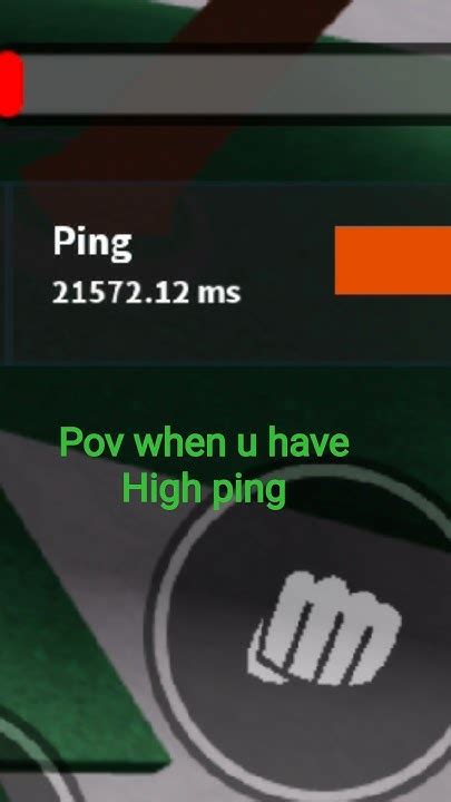 When U Have High Pinglagtsbshortsroblox Youtube