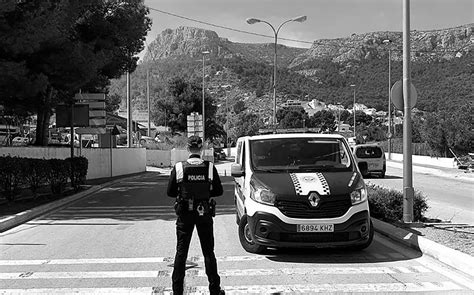 La Policía De Calp Intervino En 219 Peleas Y 311 Accidentes En Solo Un Año