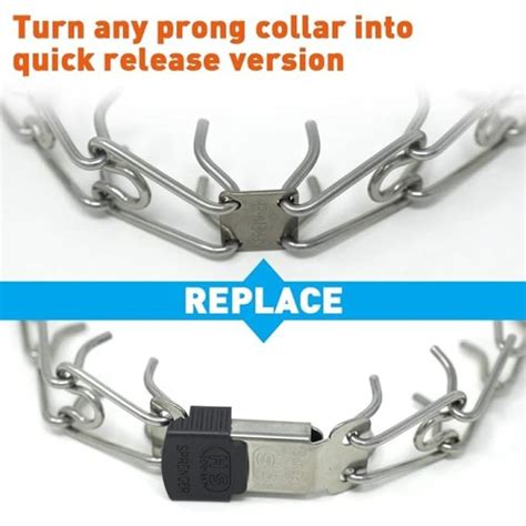 Cliclock Fastener Stainless Steel Buckle For Prong Collars