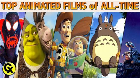 Top 50 Animated Films Of All Time Youtube