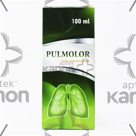 Pulmolor şərbət 100 Ml Aptekonlineaz Onlayn Aptek