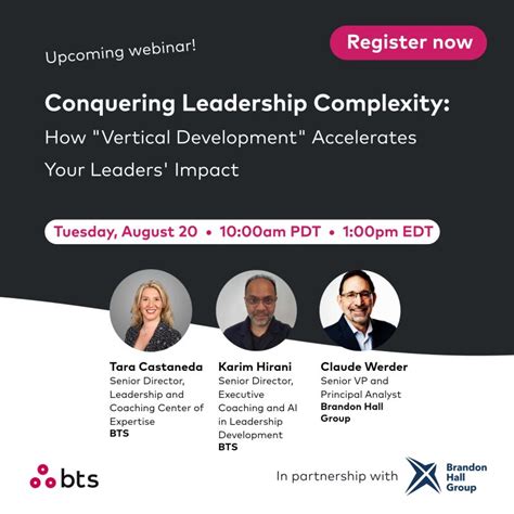 Conquering Leadership Complexity How Vertical Development Accelerates Your Leaders Impact