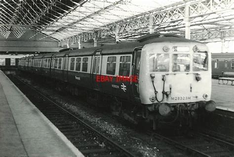 Photo Class 502 3 Car Emu At Southport Nos M28323m M29566m M29877m Grey
