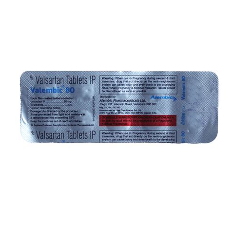 Valembic 80 Tablet 10s Price Uses Side Effects Composition Apollo