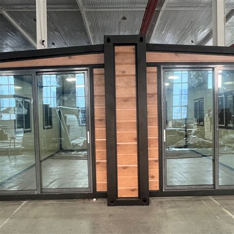 Galvanized Steel Structure Dormitories Tesite Tiny House Modular Home Folding Container