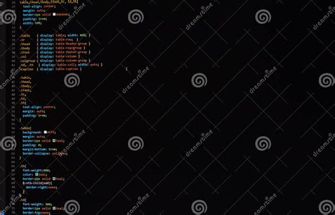 Code Source Du Logiciel Du Développeur Sur Lécran Du Moniteur