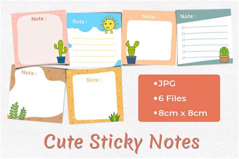 Printable Sticky Notes Template Notes Template Cover Letter Template Letter Templates Custom