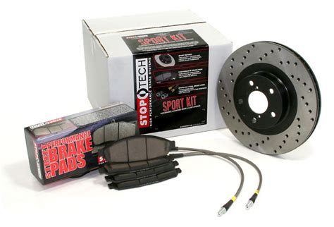 Stoptech Brake Kit With Drilled Rotors Napa Auto Parts