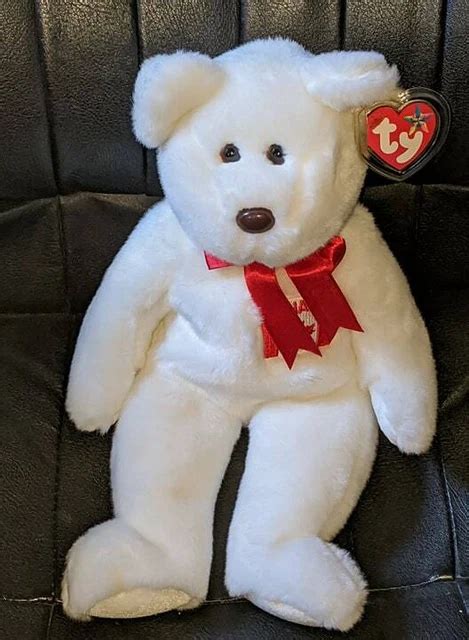 Ty Beanie Buddy Maple Bear White With Tags Retired 24 00 Picclick Ca