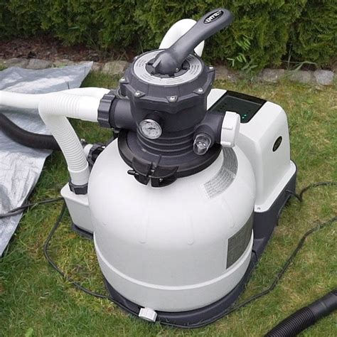 Intex Sandfilteranlage Mit Salzwassersystem 26676 Krystal Clear 79m³h