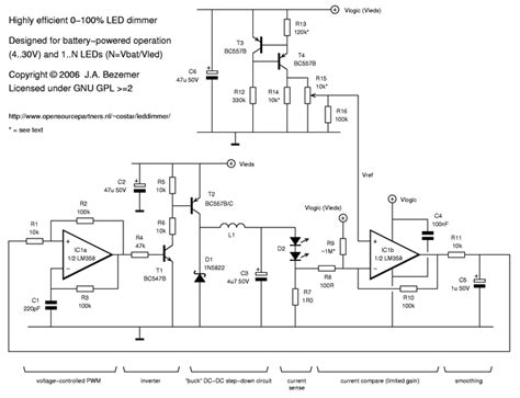 Dimming Led Circuit
