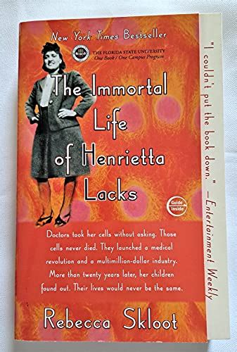 The Immortal Life Of Henrietta Lacks Rebecca Skloot 9780307954008