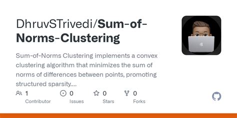 Github Dhruvstrivedi Sum Of Norms Clustering Sum Of Norms Clustering