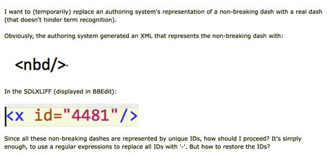 Temporarily Replace Authoring Systems Representation Of A Non