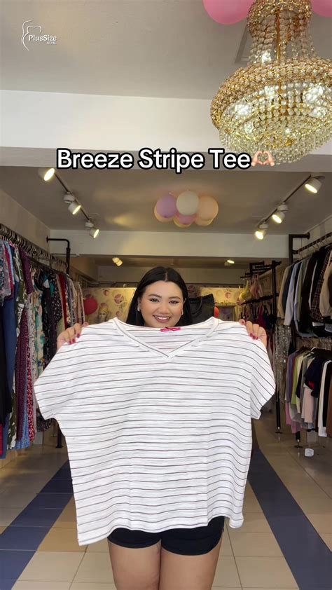 Breeze Stripe Tee Effortless Style For Every Body Tiktok