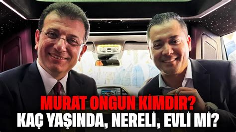 Murat Ongun Kimdir Kaç Yaşında Nereli Evli Mi Son Dakika