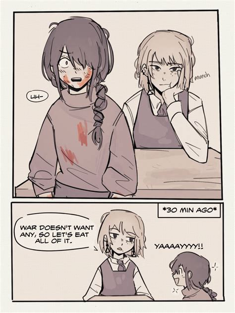 Nayuta And Fami Chainsaw Man Drawn By Lilyphase Danbooru