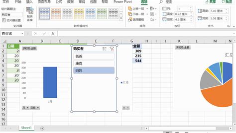 Excel按了一下切片器，其它图表都跟着改变数据，这其中必有蹊跷 正数办公