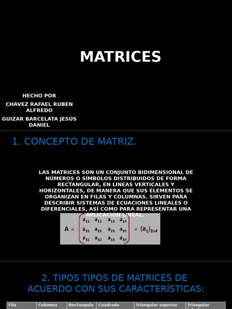 Matrices Pdf Matriz Matemáticas Determinante