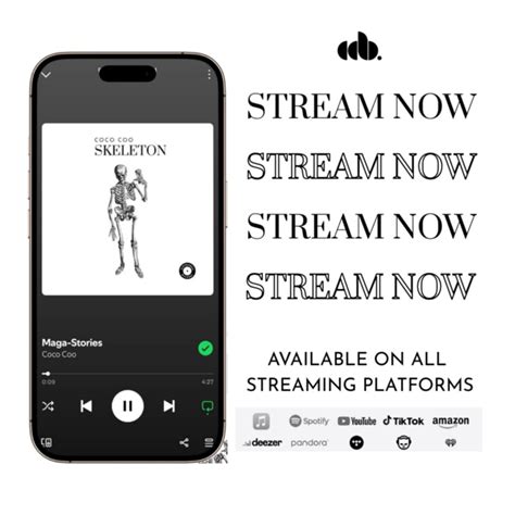 Coco Coco Coo Skeleton Is Now On All Streaming Platforms 7 Track Ep Check It Facebook