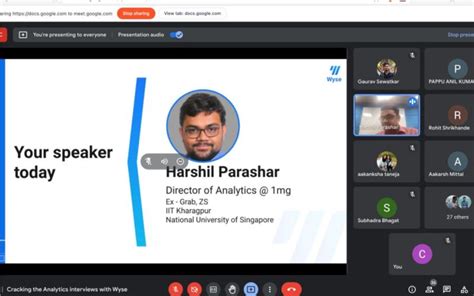 Harshil Parashar On Linkedin Had An Amazing Time Interacting With The