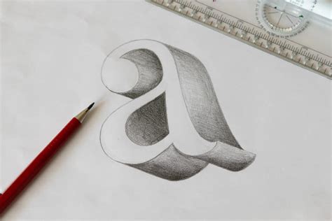 How To Draw 3d Block Letters Step By Step