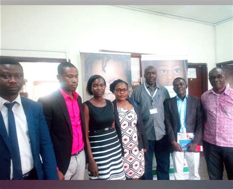 In The Early Days Of 2017 As The President Of Opticians Association Of Ghana With Other