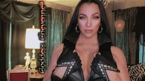 Leather Femdom Cei Wmv Goddess Cheyenne Clips4sale