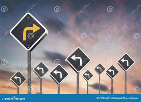 Alternative Way Concept Stock Image Image Of Traffic 49586605