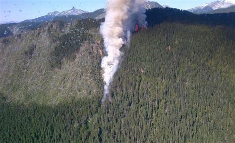 Firefighters Battle Expanding Blaze In Forest Northeast Of Squamish Globalnews Ca