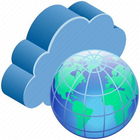 Cloud Computing Global Internet Network Storage Icon Download On Iconfinder