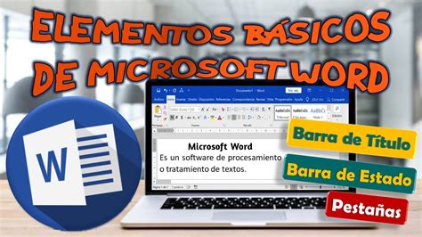 Elementos BÁsicos De Microsoft Word Youtube