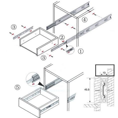 Drawer Section Detail Drawing