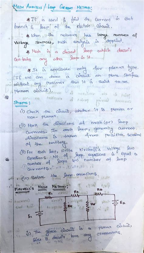 SOLUTION Mesh Analysis Super Position Theorem Thevenin S And Norton S Theorem Studypool