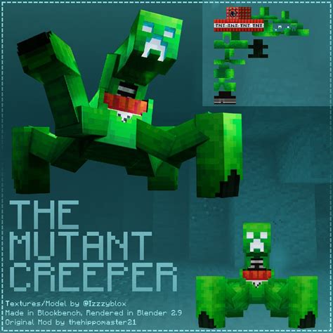 Minecraft Mutant Creeper