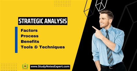 Strategic Analysis Factors Process Benefits And Tools And Techniques