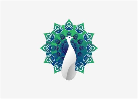 Peacock Wings Vector Art Icons And Graphics For Free Download