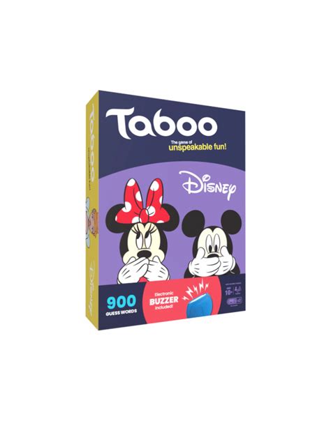 Taboo Disney Edition Inglés Juego De Mesa Dungeon Marvels