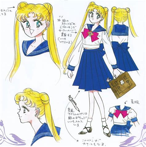 Some Manga Love These Beautiful Sketches Are The Original Sailor Moon