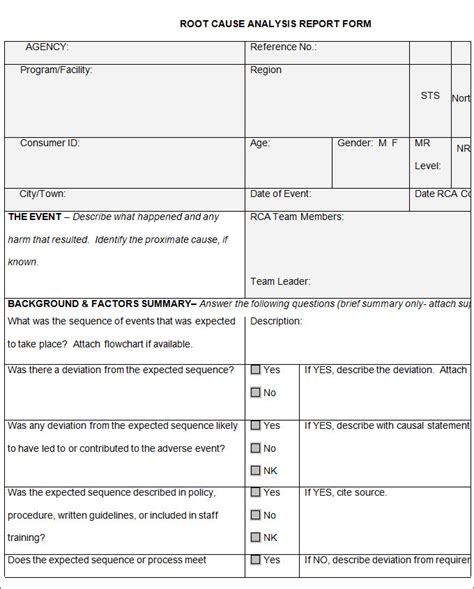It Rca Template Pdf Template