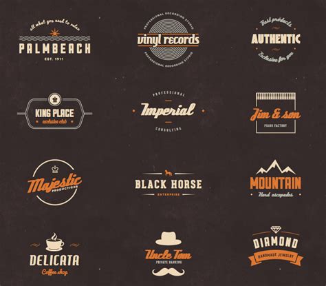 Vintage Label Vector Pack An Icon By Eezypremium