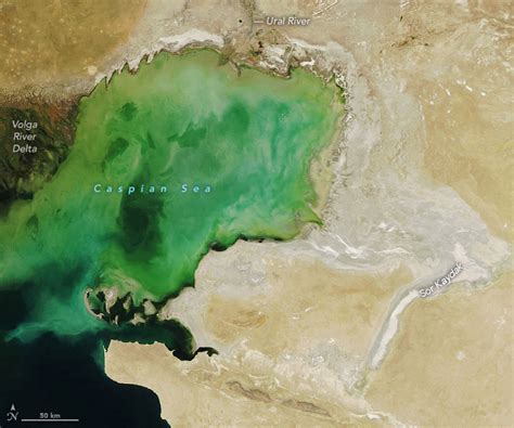 Until 11 Million Years Ago The Caspian Sea Was Elevated Above Land But