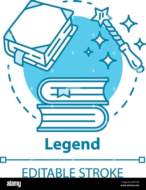 Legend Concept Icon Storytelling Idea Thin Line Illustration Fables
