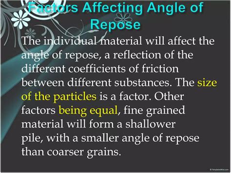 Angle Of Repose Pptx