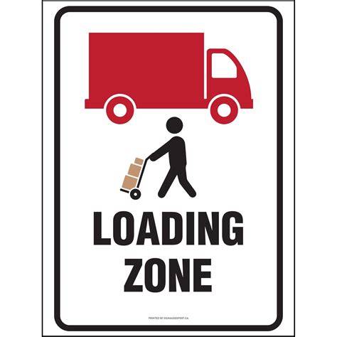 Loading Zone Signage Expert