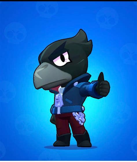 3d Printed Brawl Stars Collection Crow Etsy