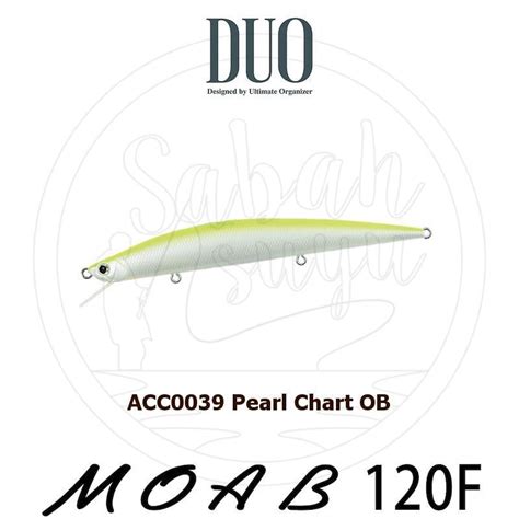 Duo Moab 120F ACC0039 Pearl Chart OB