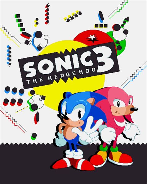 Sonic The Hedgehog 3 1994 Japanese Box Art By Icecycle28 On