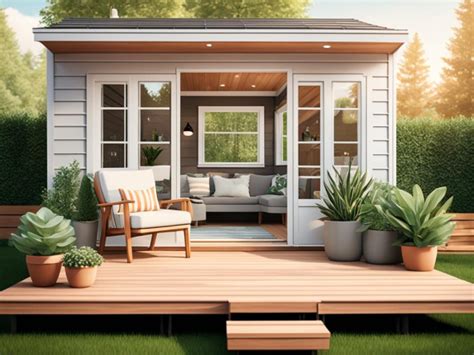 Maximizing External Space With A Tiny House Deck