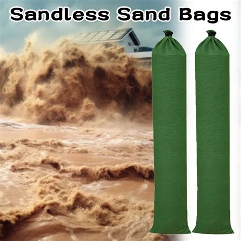 Bolsas De Arena Sin Arena Para Control De Inundaciones Barreras De Inundaciones Activadas Por